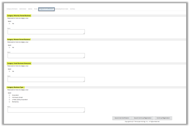 How to Complete Registration – ePro Vendor Support