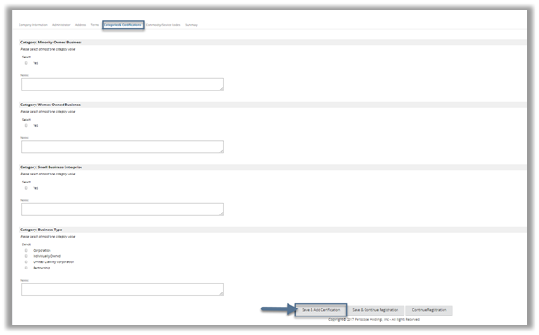How to Complete Registration – ePro Vendor Support